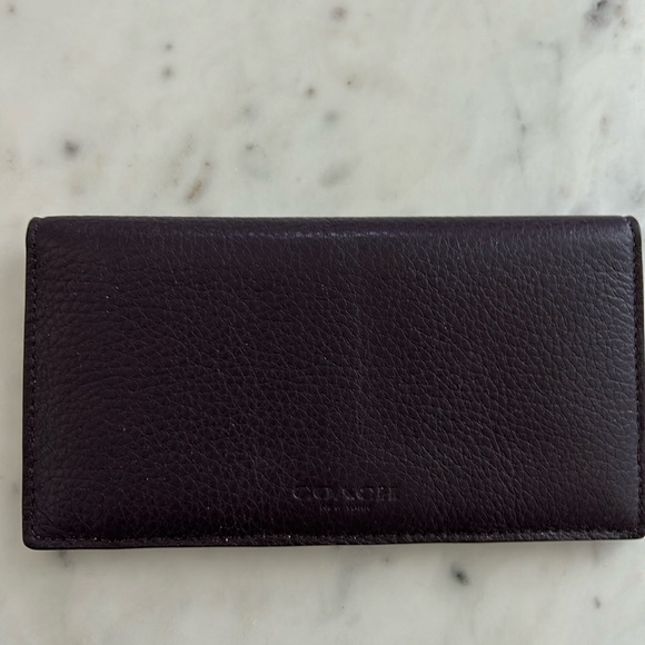 Coach | Accessories | Coach Checkbook Cover | Poshmark